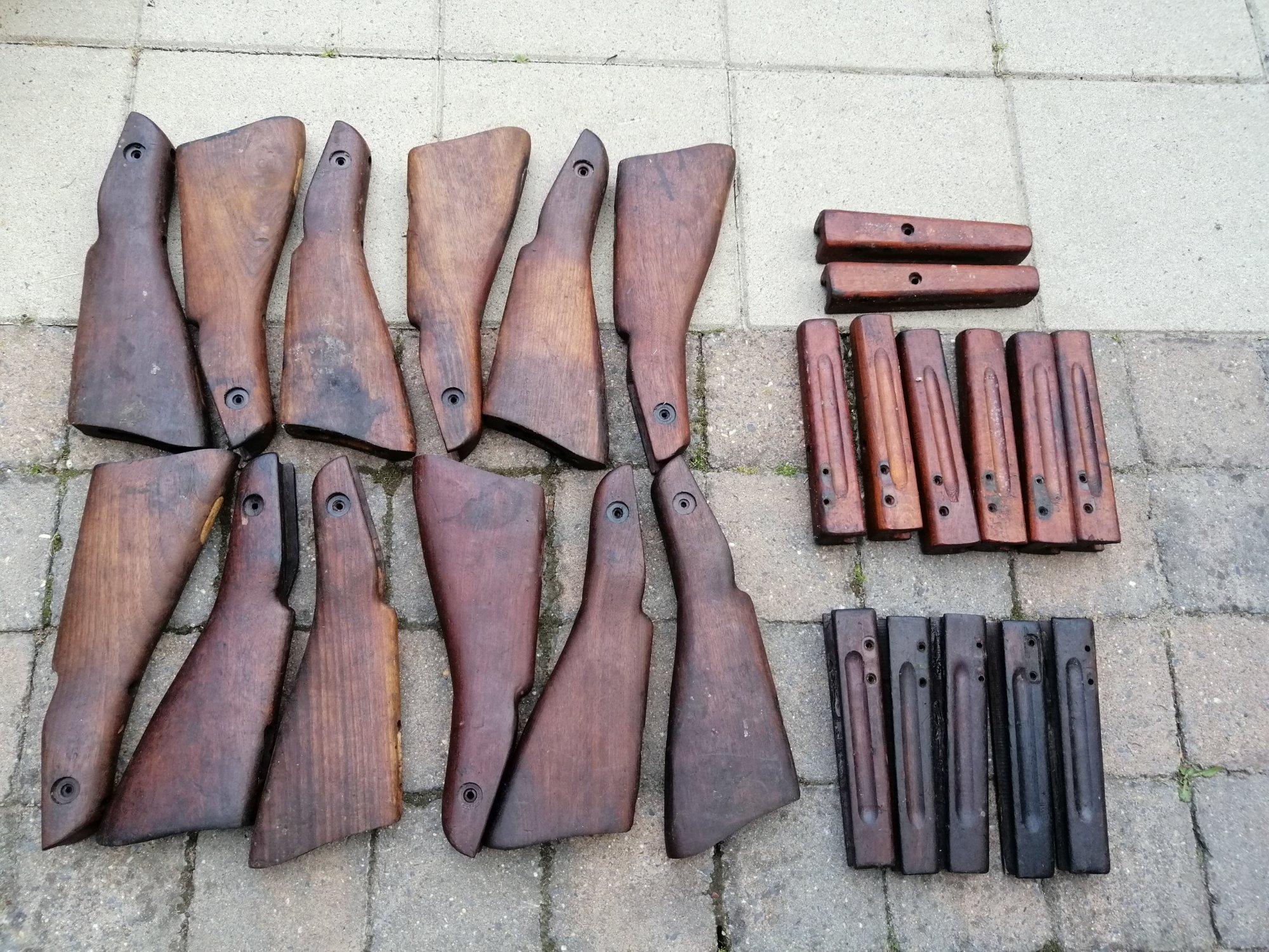 Original ex British Thompson 1928a1 M1 forend? Update: and buttstock ...