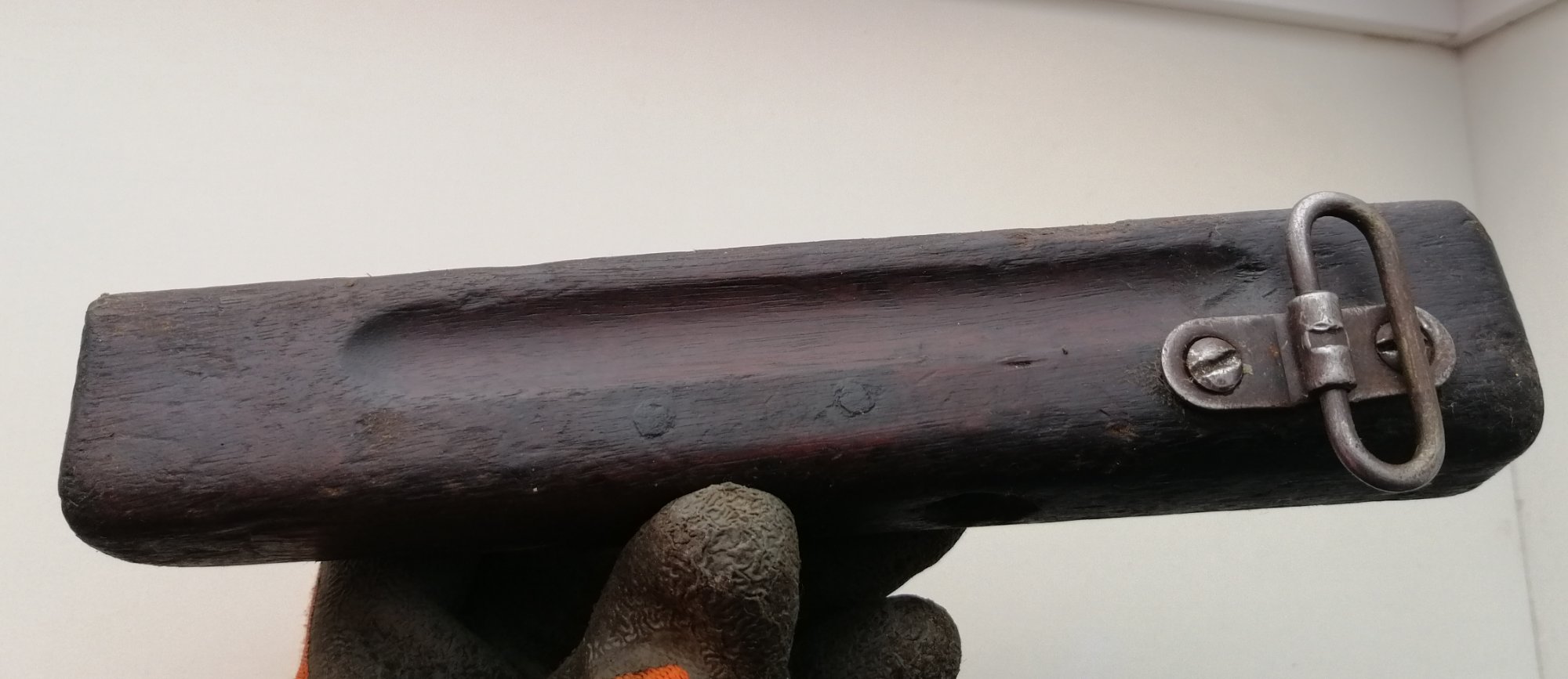 Original ex British Thompson 1928a1 M1 forend? Update: and buttstock ...