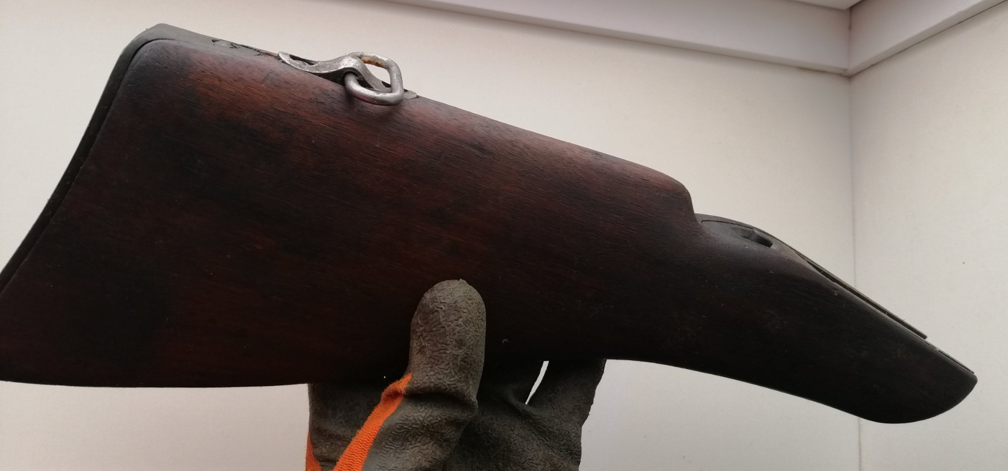 Original ex British Thompson 1928a1 M1 forend? Update: and buttstock ...