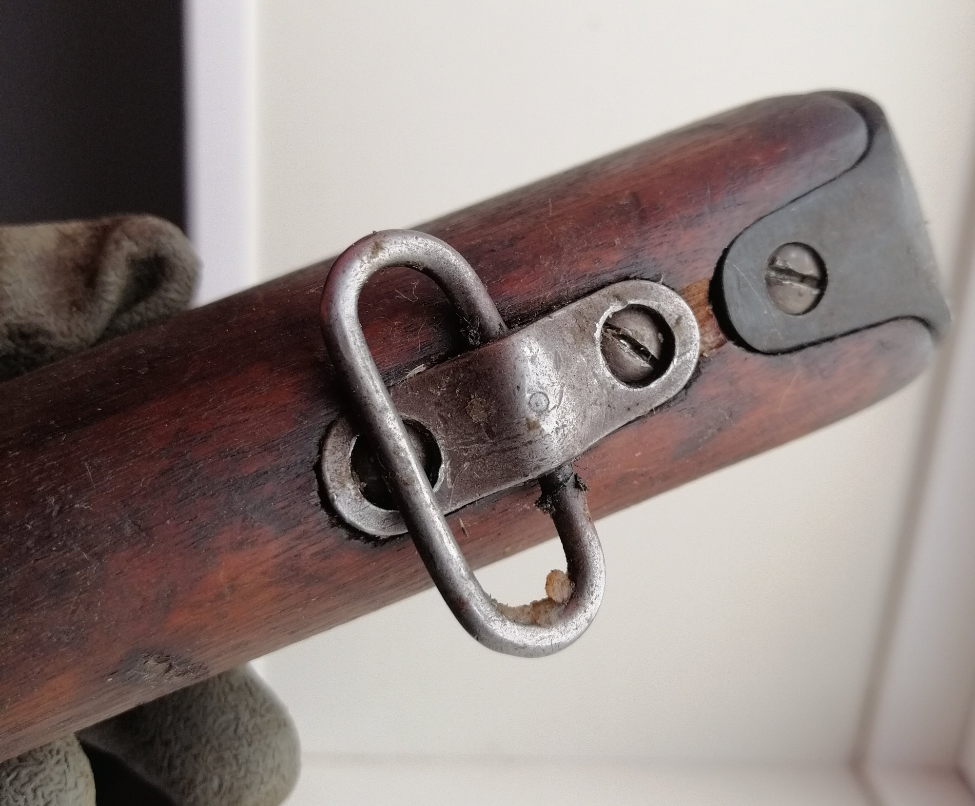 Original ex British Thompson 1928a1 M1 forend? Update: and buttstock ...