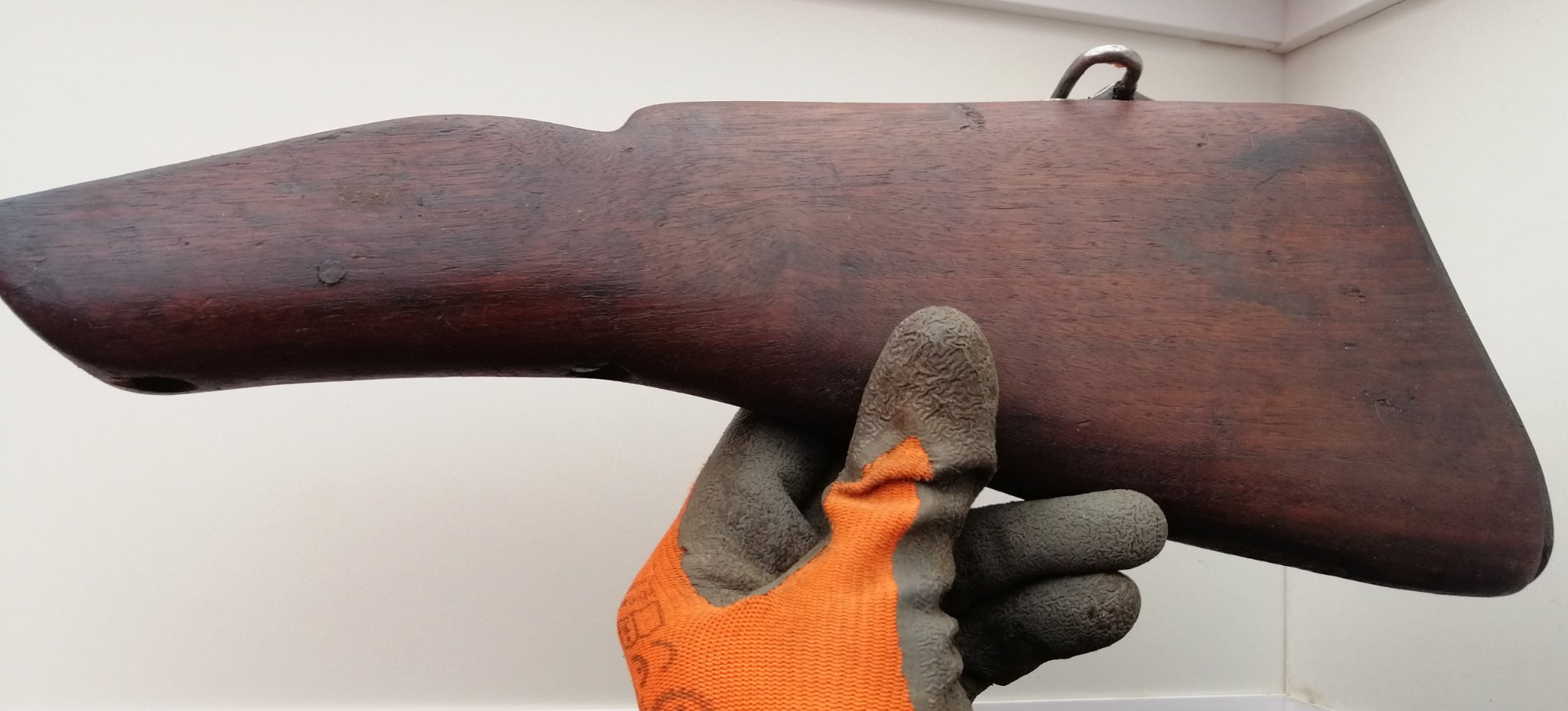 Original ex British Thompson 1928a1 M1 forend? Update: and buttstock ...