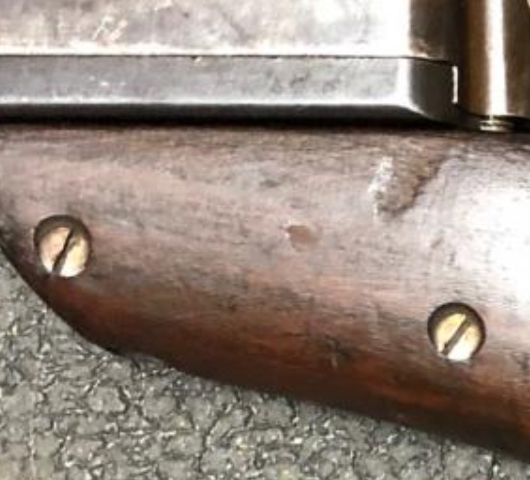 Original ex British Thompson 1928a1 M1 forend? Update: and buttstock ...