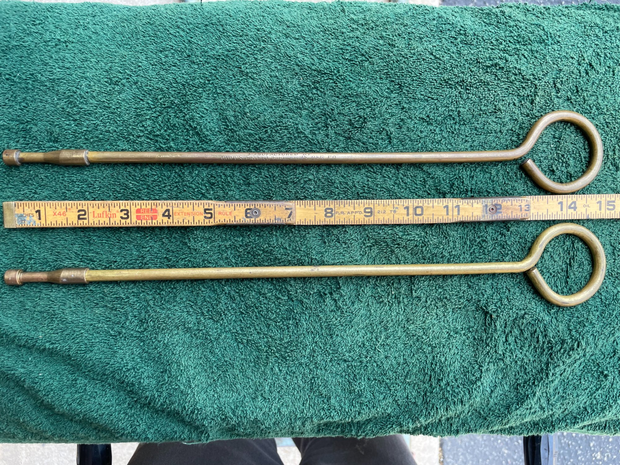 Anyone Ever See a Thompson Brass Cleaning Rod like This. - Thompson ...