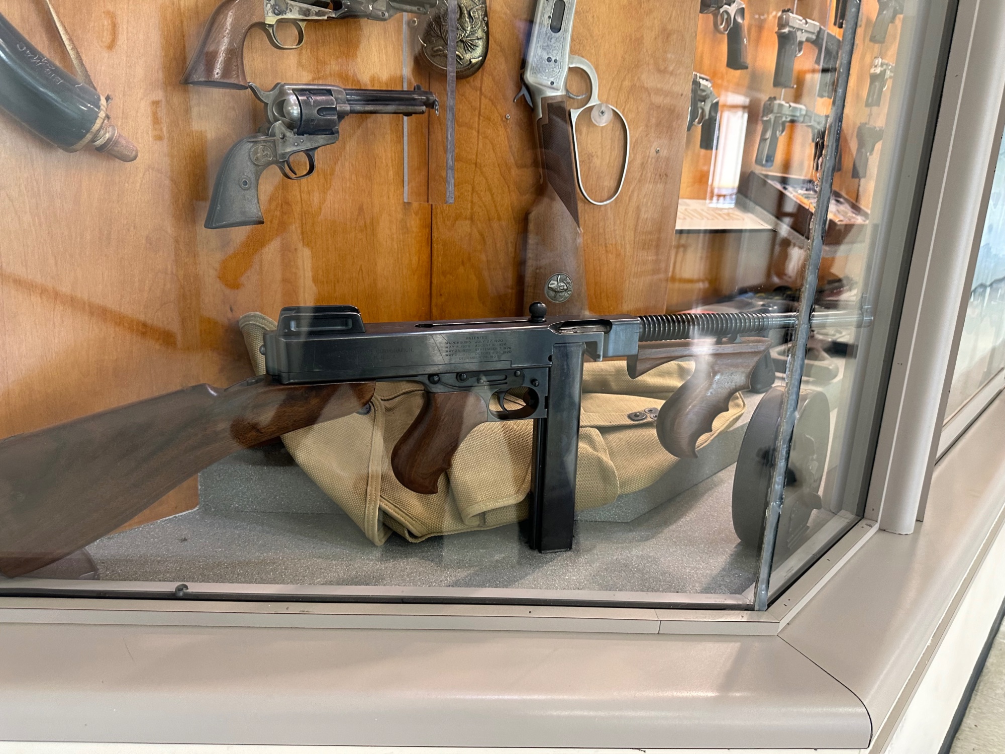 Found this at FLETC academy - Thompson Submachine Gun Message Board ...