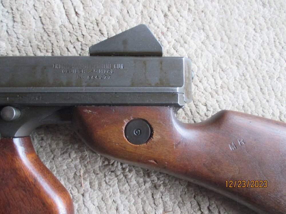 Parkerized vs blued OEM barrels - Thompson Submachine Gun Message Board ...
