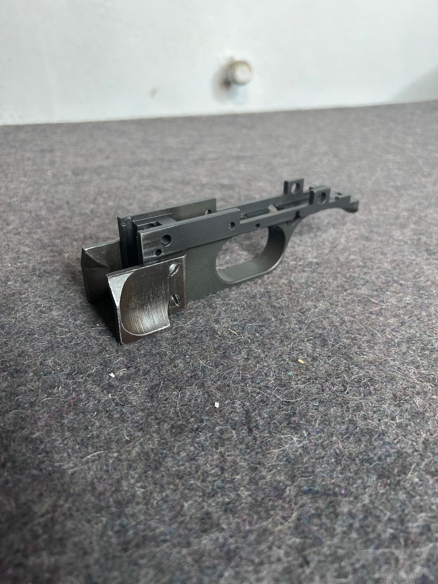 **SOLD** WTS Semi trigger frame with guide wings added. - Browning ...