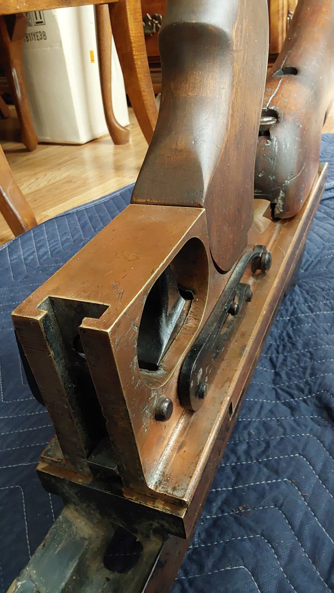 Oversized Thompson Display with Brass receiver - Thompson Submachine ...