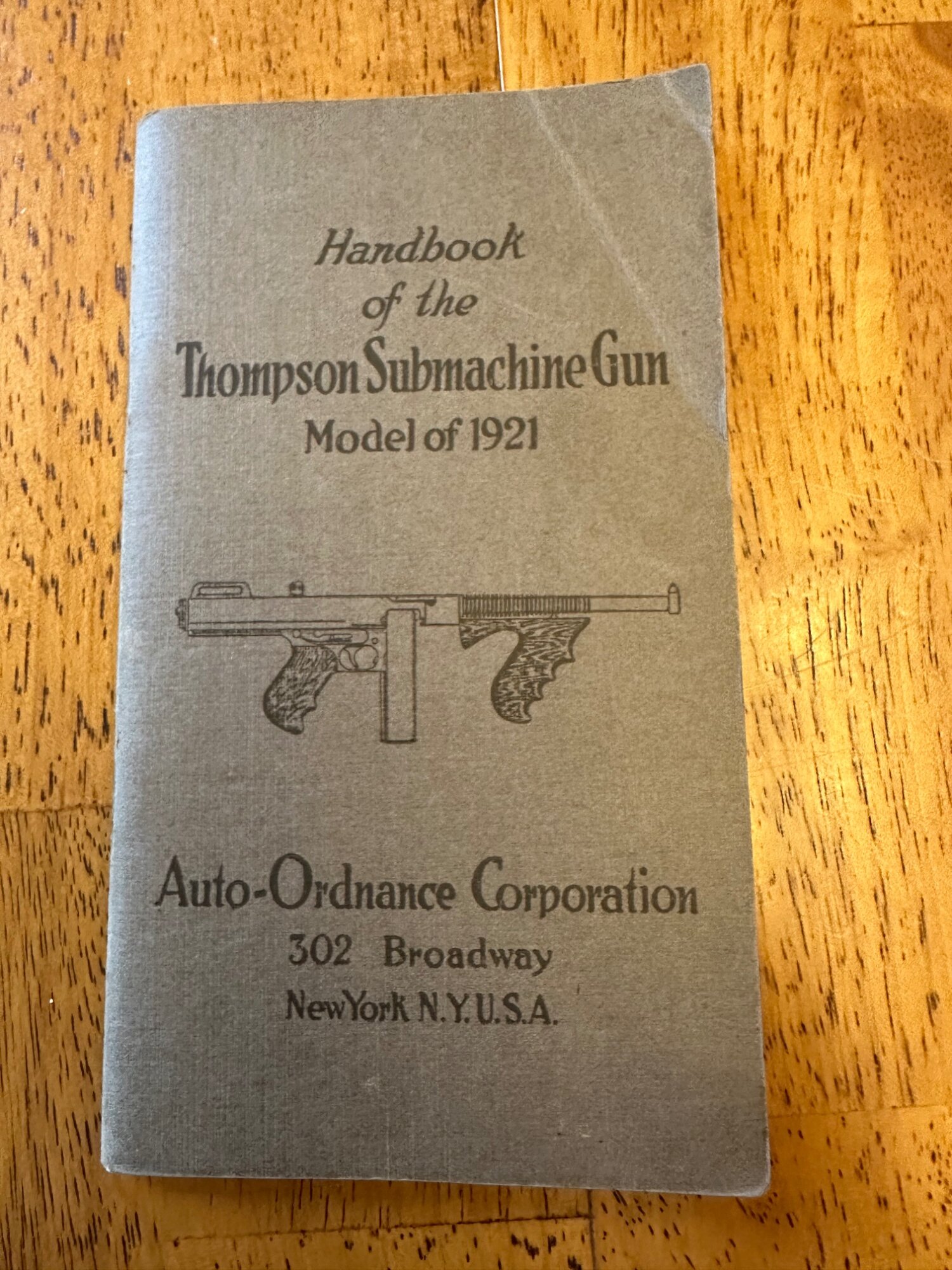 2nd edition 1921 handbook - Thompson Submachine Gun Message Board ...