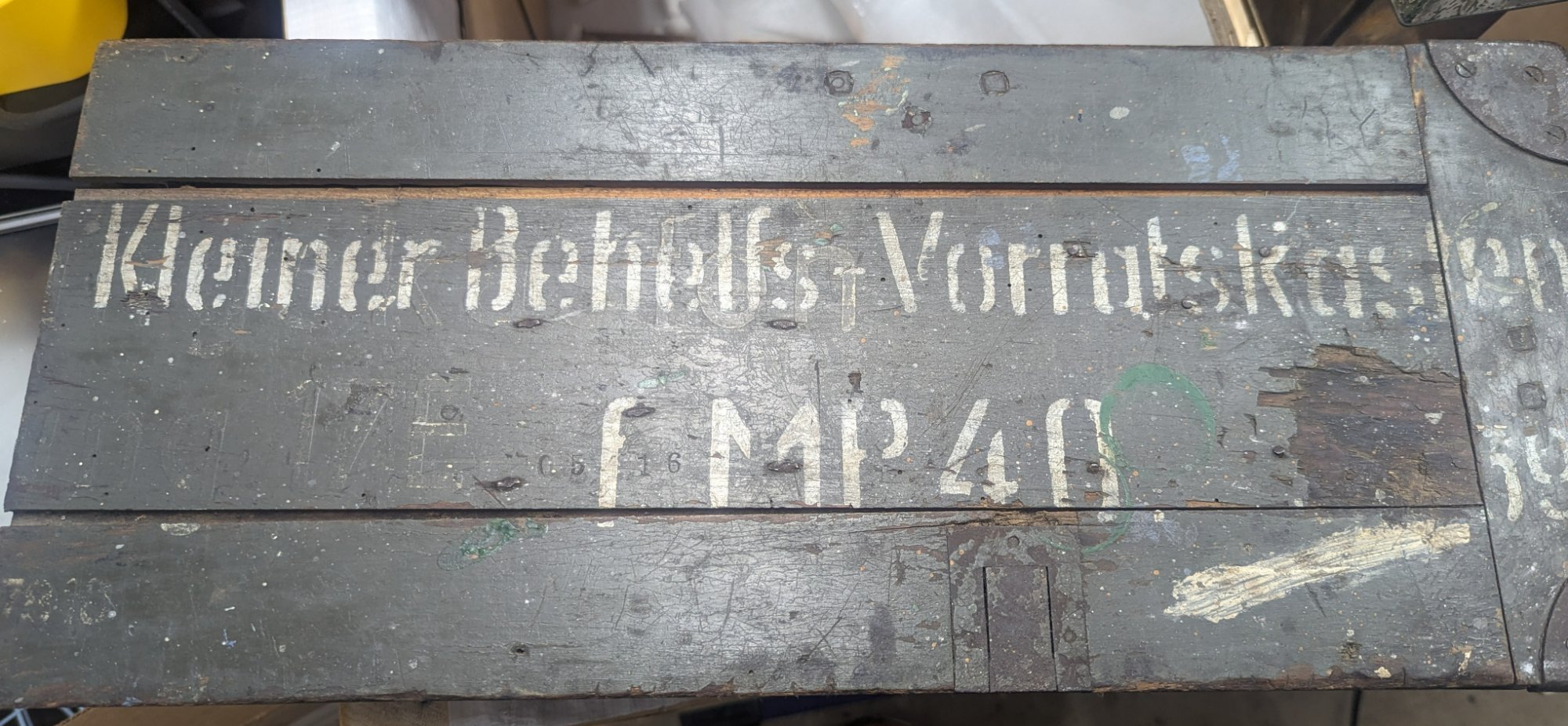 MP40 Chest / Box identification questions - The MP38-40 - 43/44 Message ...