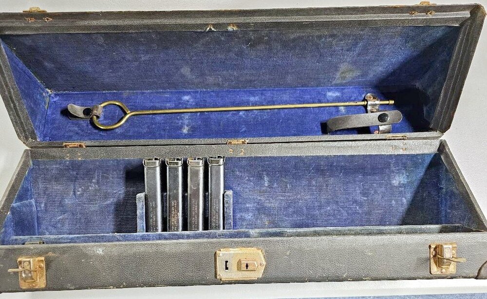 FBI Hard Case with accessories for sale - Thompson Submachine Gun ...