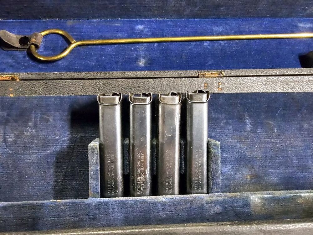 FBI Hard Case with accessories for sale - Thompson Submachine Gun ...