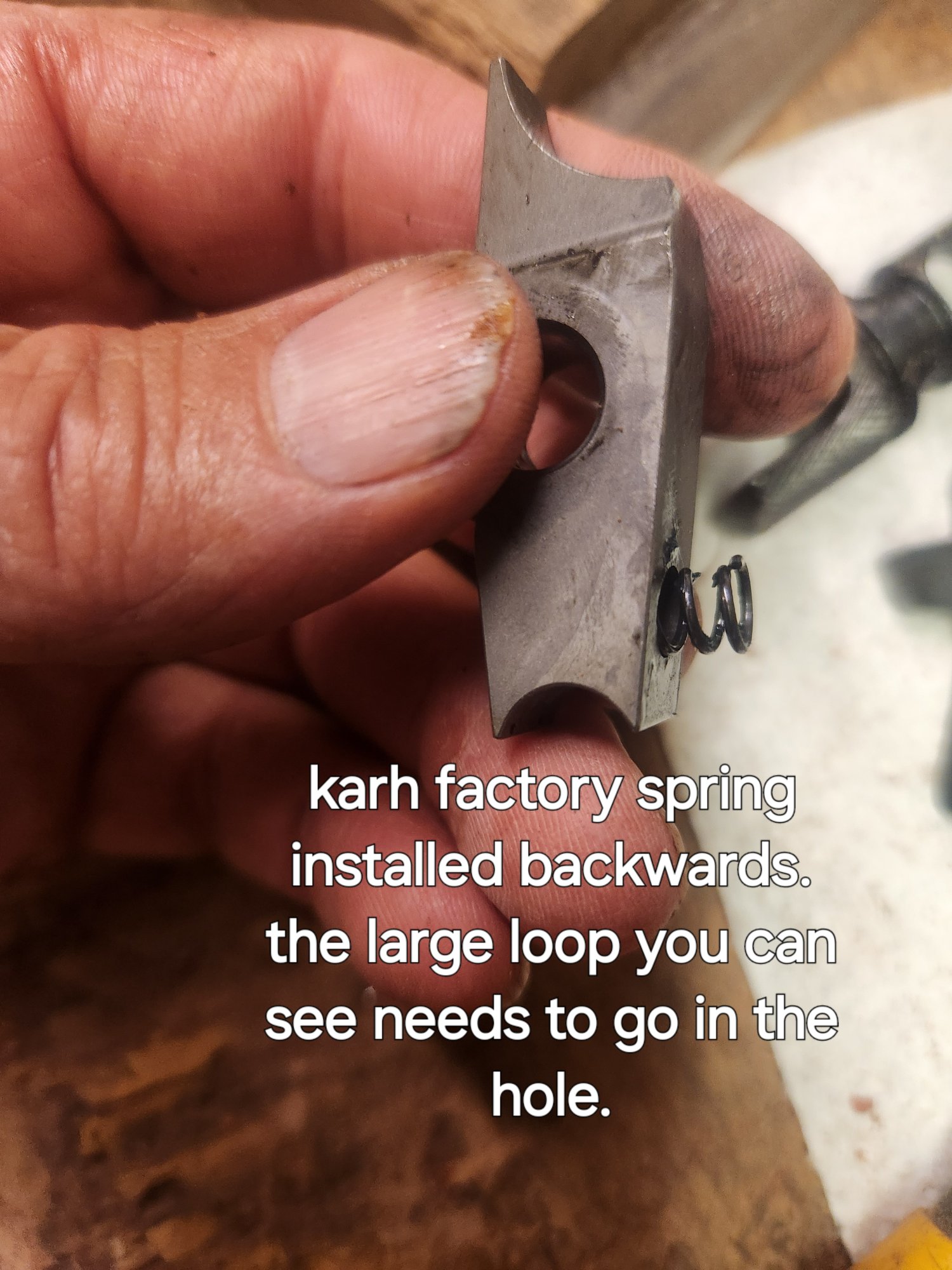 Sear springs - Thompson Semi-Auto Discussion Forum (West Hurley & Kahr ...