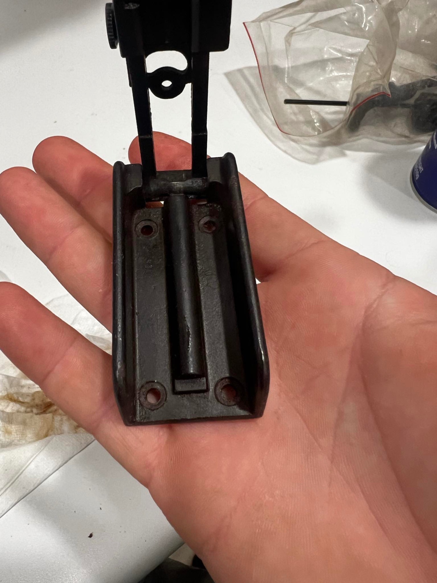 Unmarked Adjustable Rear Sight - Thompson Submachine Gun Message Board ...