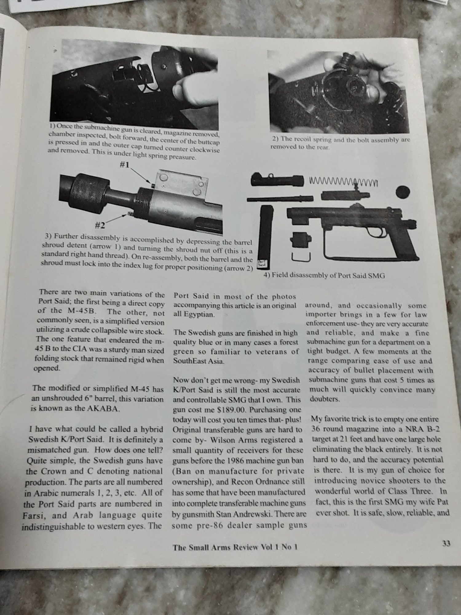 Port Said article - Swedish and Finnish Submachine Guns, S&W 76 and ...
