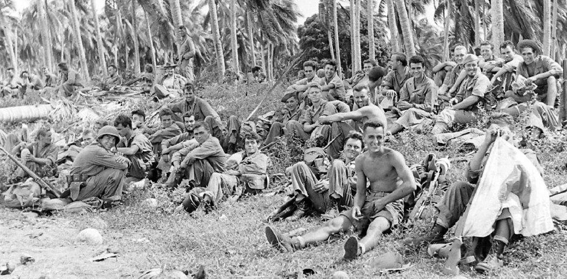 Found pictures of Marine's 1942 Guadalcanal with Reisings - Reising ...