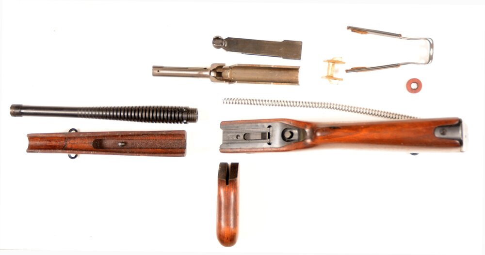 SOLD Partial 1928 Thompson Submachine Gun parts kit all WWII US GI ...