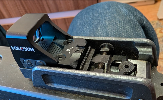 Red dot adapter for Lyman sight - Thompson Submachine Gun Message Board ...