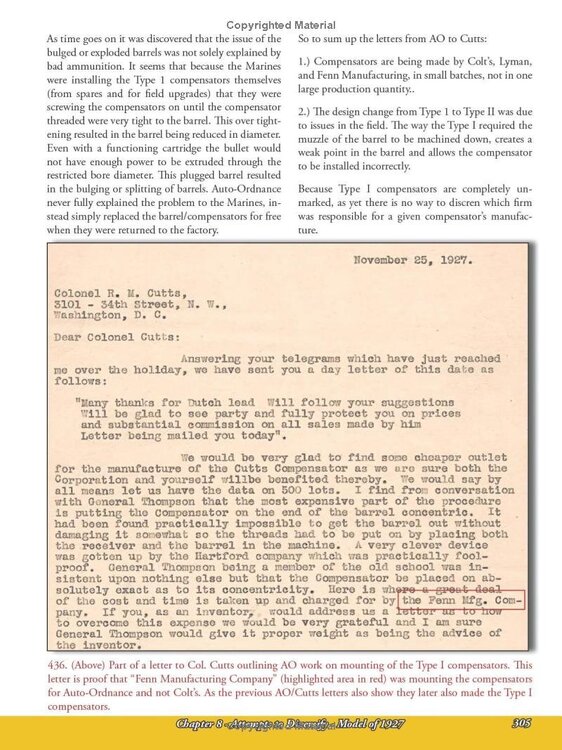 Do Index Lines Always Line Up On Original Barrel/ Receivers? - Thompson ...