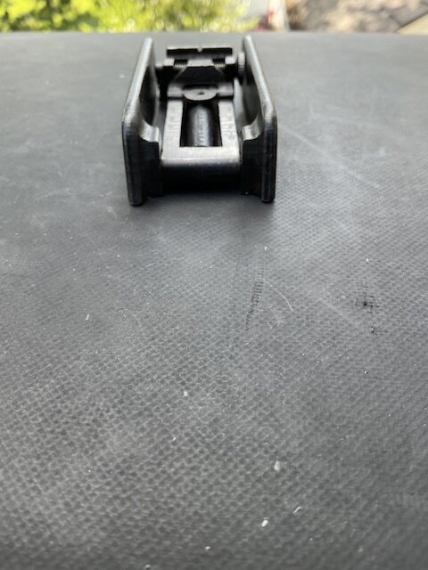 Rear Lyman adjustable sight from Russian M1928 Parts Kit - Thompson ...