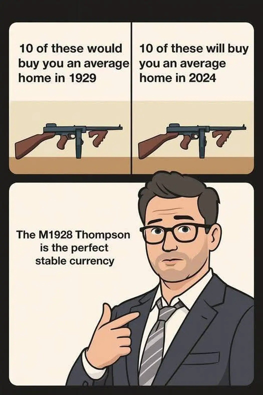 Thompson meme, funny but correct - Thompson Submachine Gun Message ...
